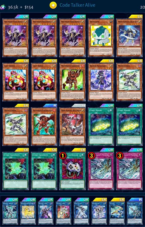 Code Talker Deck From Playmaker Ey Duel Links Meta