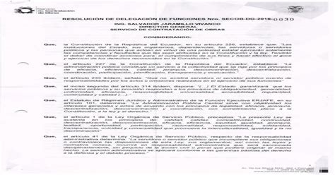 ResoluciÓn De DelegaciÓn De Funciones · ResoluciÓn De DelegaciÓn De