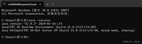 如何配置最新的jdk21jdk 如何升级为21 Csdn博客