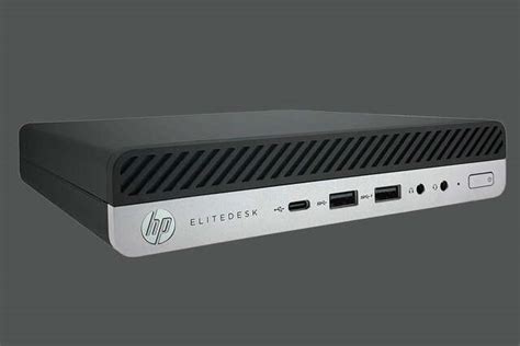 This Hp Elitedesk Mini Desktop Is Just And Comes With Accessories