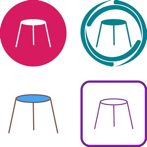 Unique Stool Icon Design 44328006 Vector Art At Vecteezy