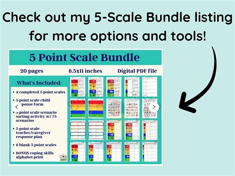 Incredible 5 Point Scale Behavior Scale Feelings Scale 5 Point