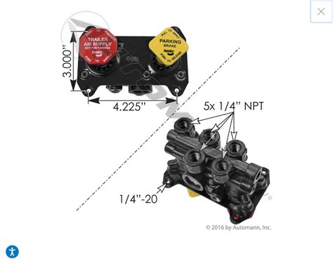 170bw800259 Original Equipment Bendix Mv3 Dash Control Module Nick