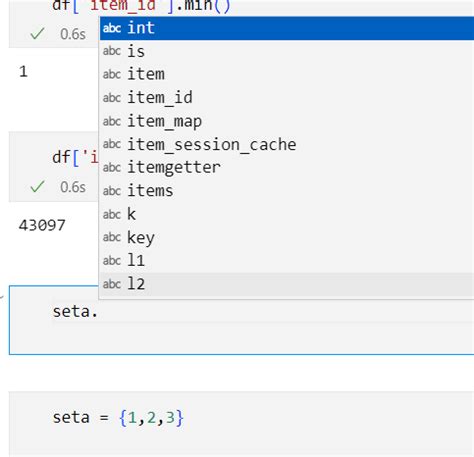 IntelliSense Works In Python File Py But Not In Notebook Ipynb