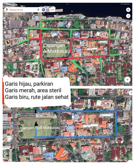 Ini Rute Dan Lokasi Parkir Jalan Sehat Tsm Day Oneanews