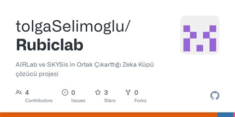Github Tolgaselimoglurubiclab Airlab Ve Skysis In Ortak Çıkarttığı
