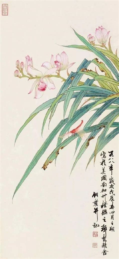 【国画天地】刘伯农花鸟画欣赏 知乎