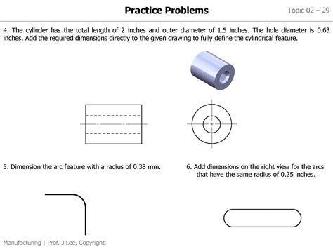 Topic 02 Engineering Drawing Review Dimensioning Engineering Libretexts