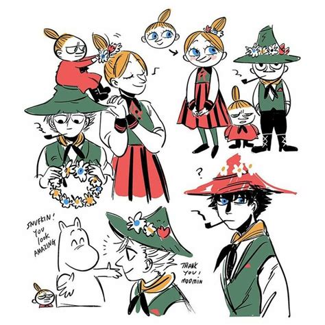 Pin En Moomin Los Moomins Diseño De Personajes Arte De Personajes