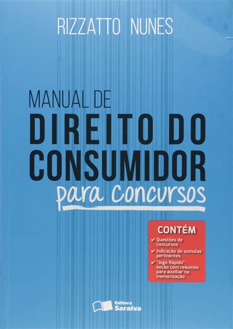 Manual De Direito Do Consumidor Para Concursos PDF Rizzato Nunes
