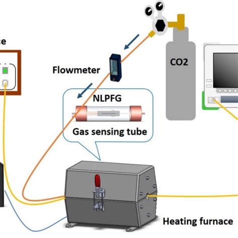 Experimental Setup For Co2 Gas Sensing Download Scientific Diagram