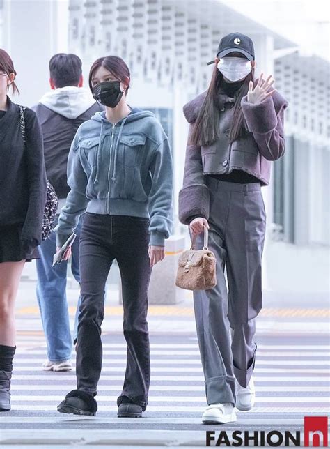 패션엔 패션엔 포토 아이브 멀리서 봐도 빛나는 요정들6인6색 공항을 휩쓴 러블리룩