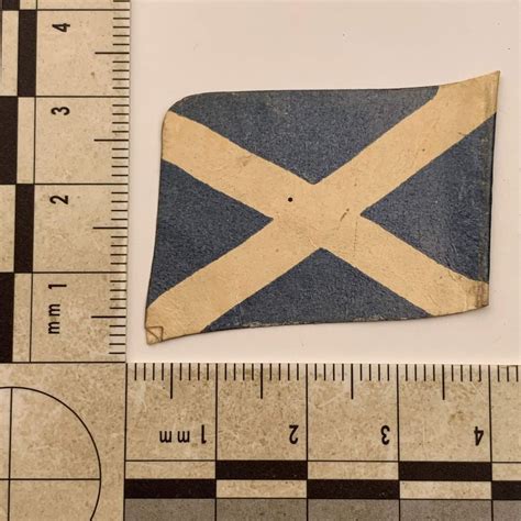 Ww1 British Scottish War Effort Scotland Flag Day Fundraising Pin Badge British Military Badges