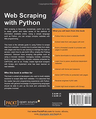 Web Scraping With Python Book Published