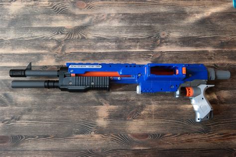 Nerf Blaster Raider Rampage Spas 12 Pumpgun Barrel Extension