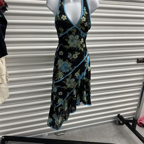 Y2k Early 2000s Ruby Rox Assymetrical Hem Floral Depop