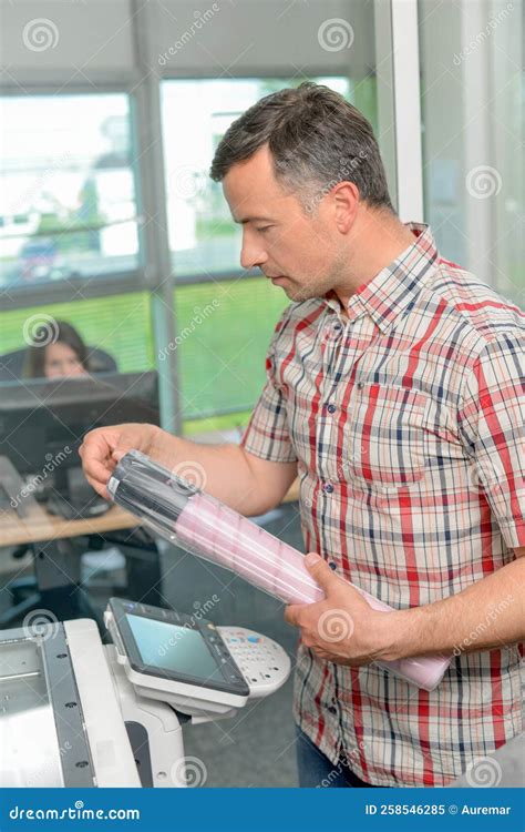 Portrait Man Tearing Plastic Wrapper Stock Image Image Of Plastic Electronics 258546285