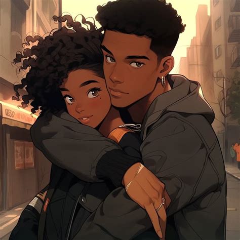 Pin On Afro Anime Art