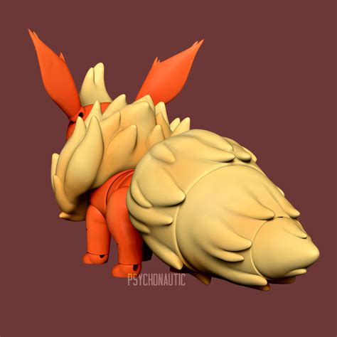 👹 Chibi Flareon Bjd・ 3d File For 3d Printing・cults