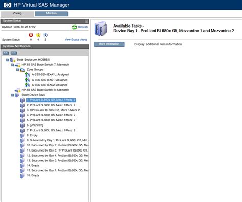 Sas Blade In Hp C7000 Sysadmin