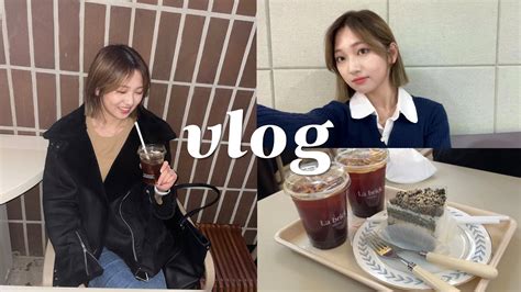 Vlog 단발하고 기분 좋아진 썰 푼다💇‍♀️ㅣ중간고사 시험 기간ㅣ그리고 놀기～￣ ￣～ㅣ이십세들 촬영🐥ㅣ서울여대 디지털
