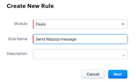 How To Send Automatic Messages To Whatsapp From Zoho Crm Wazzup Knowledge Base