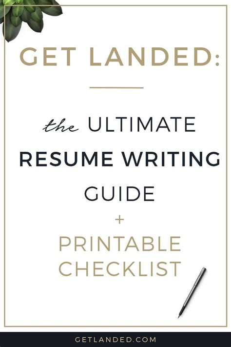 All The Best Resume Writing Tips In One Place The Ultimate Resume Writing Guide And Free