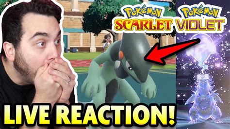 New Pokemon Gameplay Reaction Cyclizar And More For Pokemon Scarlet