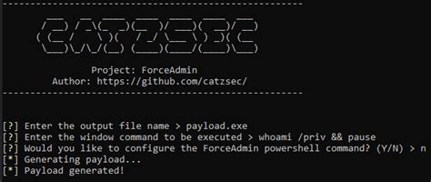 Forceadmin Create Infinite Uac Prompts Forcing A User To Run As Admin