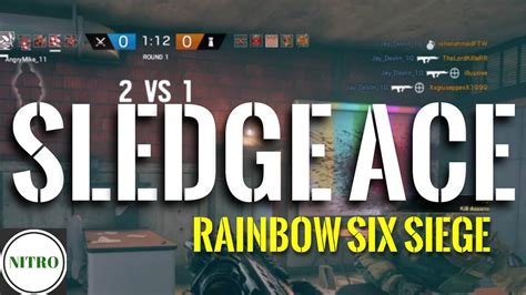 The Sledge Ace - Rainbow Six Siege - YouTube