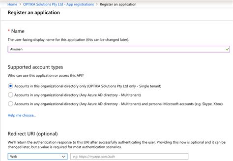 Azure Setup Akumen Documentation