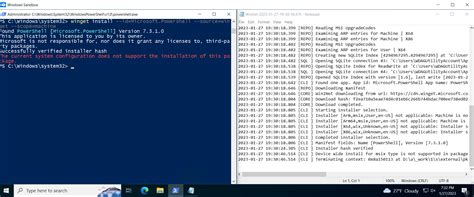 Package Issue Microsoftpowershell · Issue 94861 · Microsoftwinget