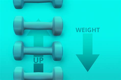 밝은 다채로운 배경에 스포츠 피트니스 아령과 건강한 라이프 스타일 개념 이미지 3d 일러스트레이션 0명에 대한 스톡 사진 및 기타 이미지 Istock