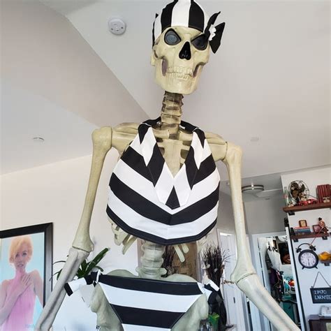 12 Ft Skeleton Costume Etsy