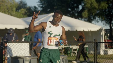 Usf Sprinter Saminu Abdul Rasheed Continues At Top Speed