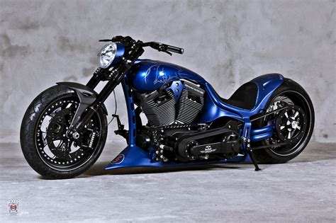Chopper Motocycle Black Super Force Noise Motors Speed Harley