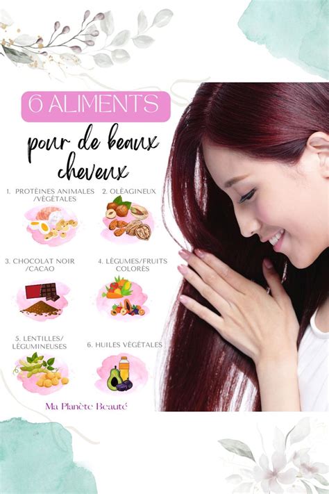 6 Aliments Pour De Beaux Cheveux