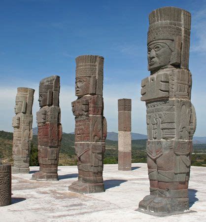 Tula Ancient City In Mexico Mesoamerican Culture The Mayan