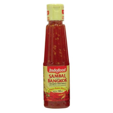 Jual Indofood Saos Sambal Bangkok Asam Manis Botol Kecil 140 Ml Sauce
