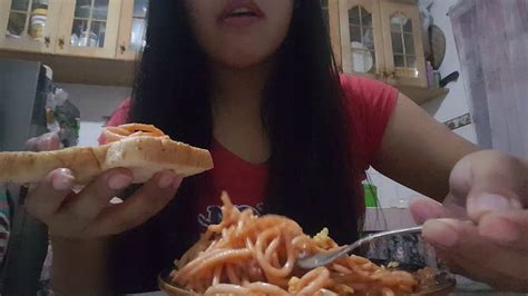 Asmr Filipino Style Spaghetti Youtube