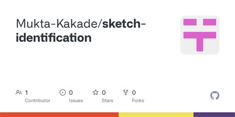 Github Mukta Kakadesketch Identification