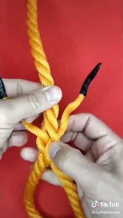 로프 고리매듭 방법 Youtube