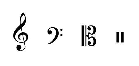 Bass Clef Symbol Clipart Best