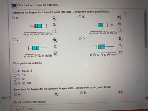 Solved Use The Same Scales To Construct Modified Boxplots