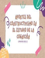 The Role Of Constructivism In Cognitive Study Understanding How