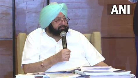 Amarinder Backs Extension Of Bsf Jurisdiction Opposes Punjab Assembly