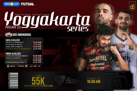 Tiket Pro Futsal League 2023 Series Yogyakarta Harga Promo Tiket