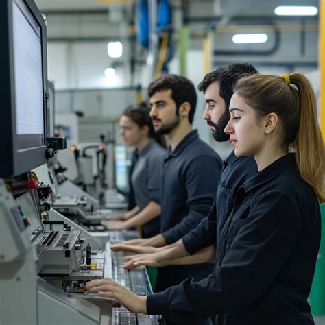 A Team Implementing Six Sigma Techniques To Reduce Variability And