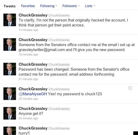 SOPA Senator S Twitter Account Gets Hacked TWEETS HuffPost Latest News