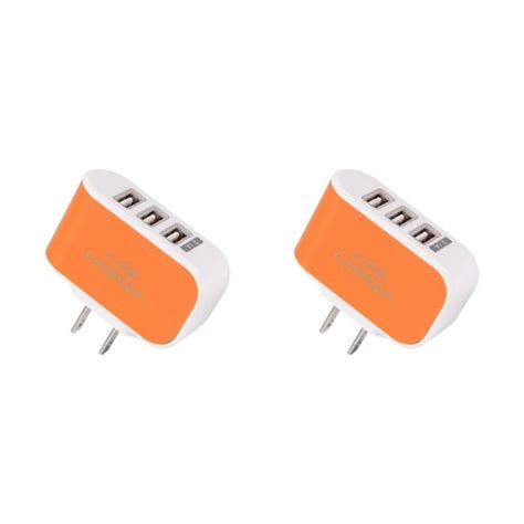Inteprter 3usb Led Emisor De Luz Ac100 240v Dispositivo De Carga De